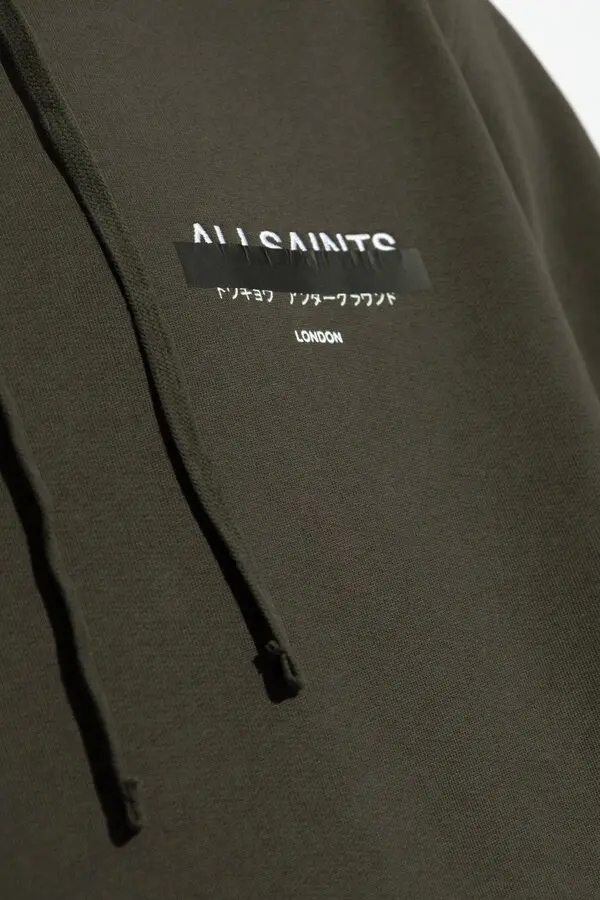 ALLSAINTS Logo Print Hooded Sweater