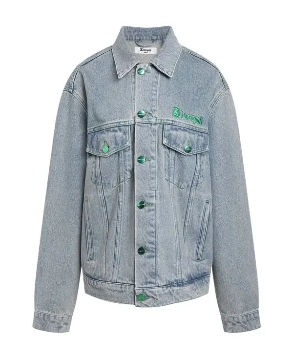 LIUREGALI Logo Denim Jacket