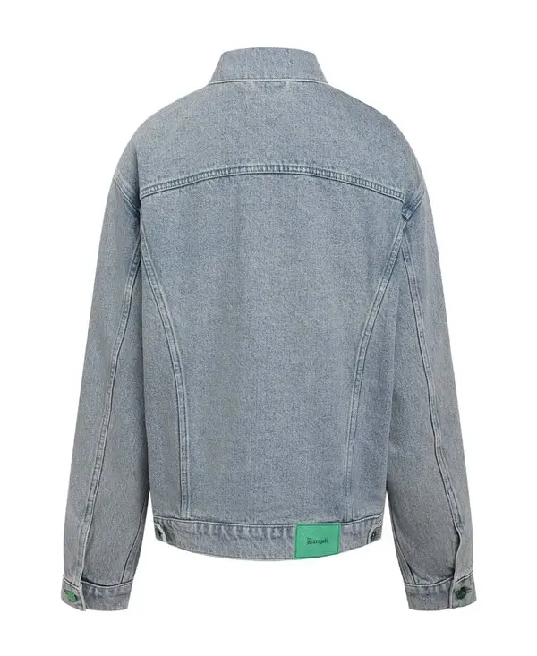 LIUREGALI Logo Denim Jacket