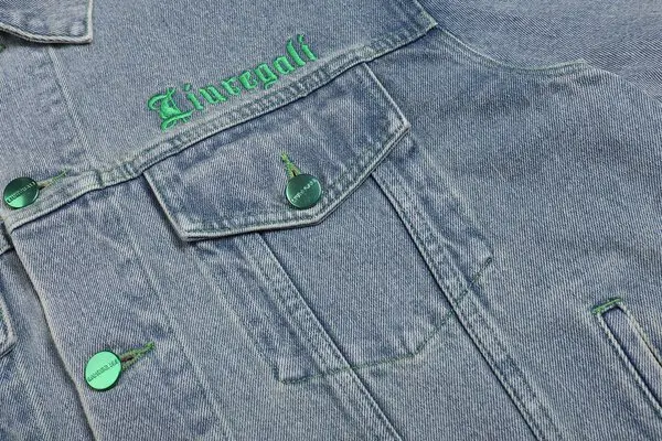 LIUREGALI Logo Denim Jacket