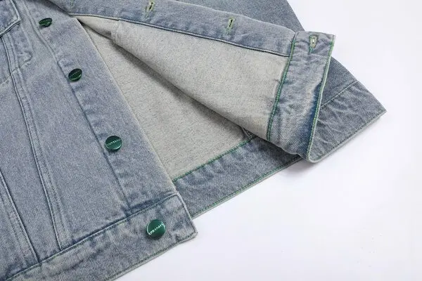 LIUREGALI Logo Denim Jacket