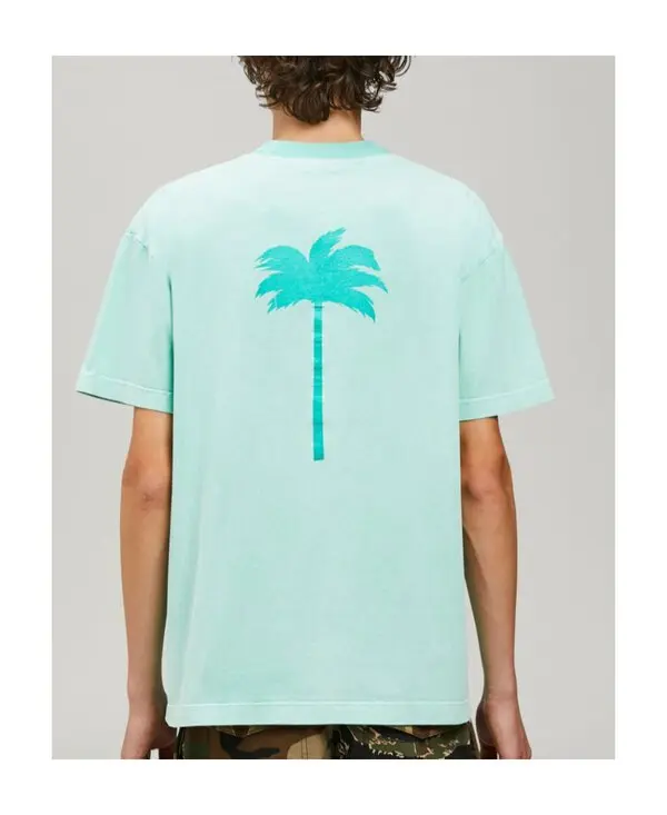 Palm Angels Palm Tree-logo Cotton T-shirt