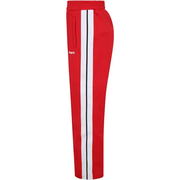 Palm Angels Logo Print Cotton Track Pants - Red