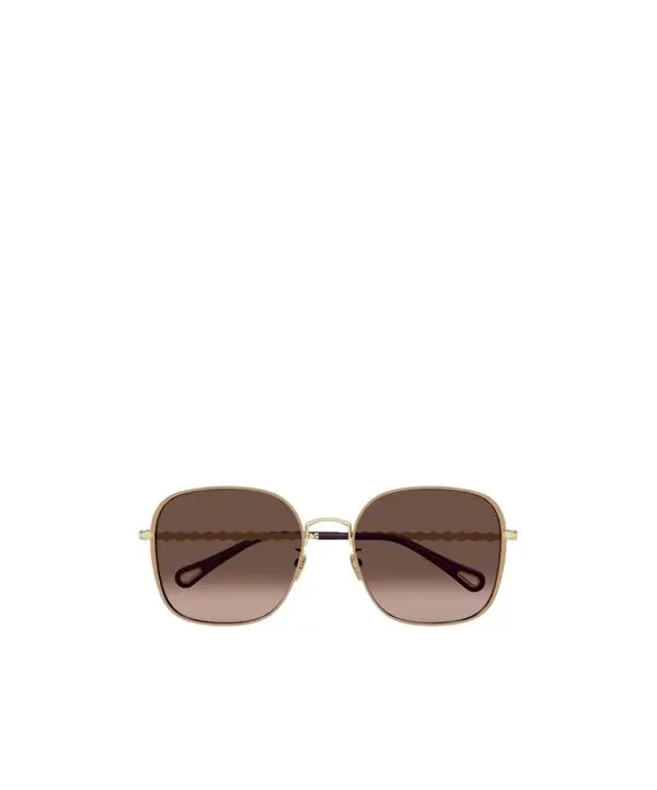 Chloé Eyewear Square Frame Sunglasses - Green
