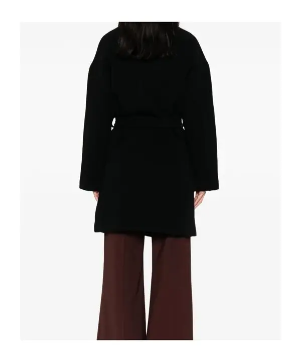 Pinko Belted Button-fastening Coat