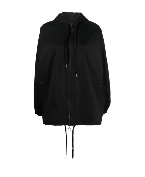 Studio Nicholson Drawstring-hood Zip-up Jacket