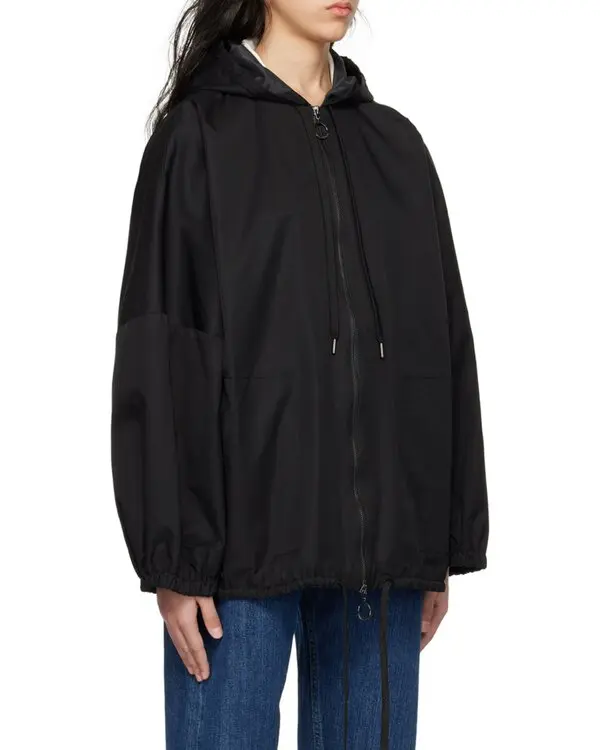 Studio Nicholson Drawstring-hood Zip-up Jacket