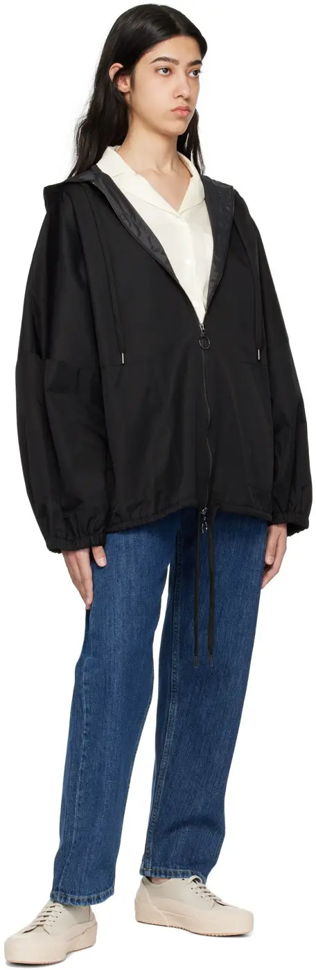 Studio Nicholson Drawstring-hood Zip-up Jacket