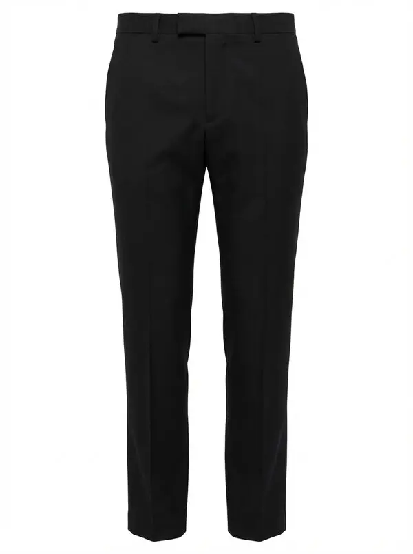 Gucci Straight-leg Pleated Twill Trousers
