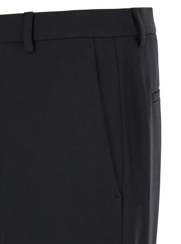 Gucci Straight-leg Pleated Twill Trousers