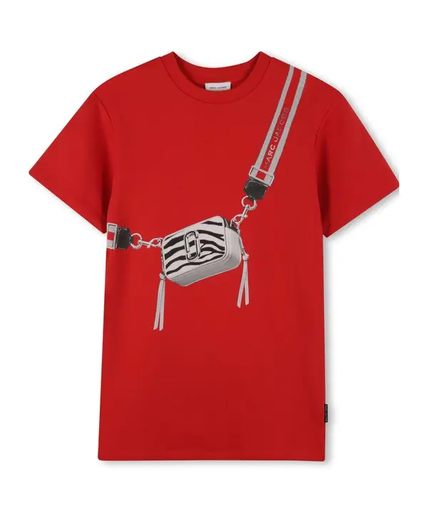 Marc Jacobs Logo Bag Print T-shirt