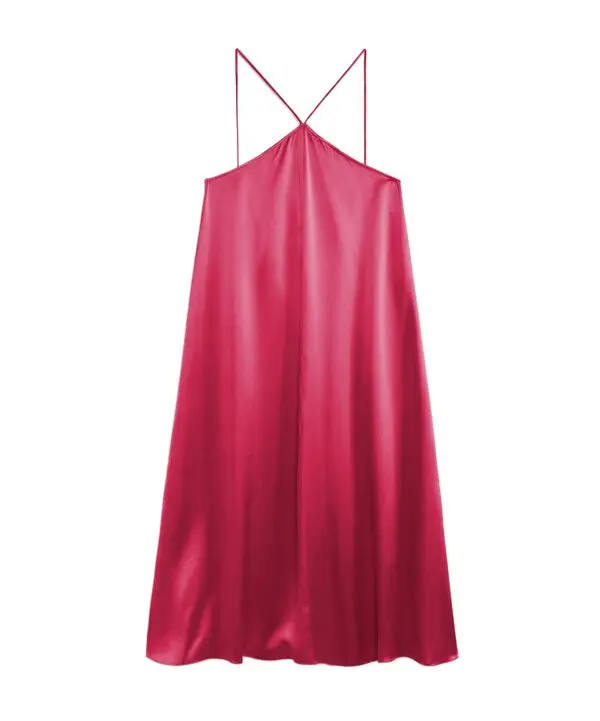 BY MALENE BIRGER Sleeveless Dress With Cutout Neckline - Red