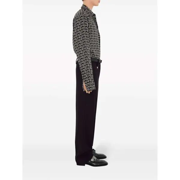 Burberry Tailored Straight-leg Mid-rise Trousers