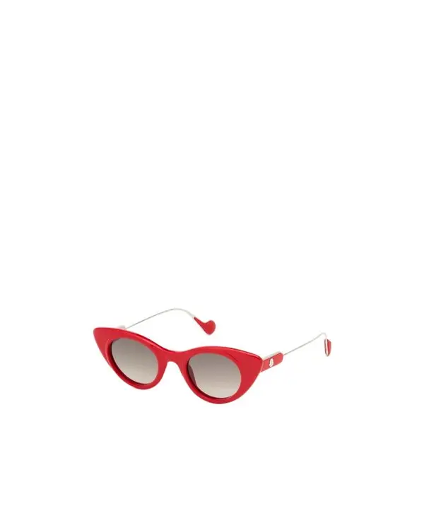 Moncler Cat Eye Frame Sunglasses - Red