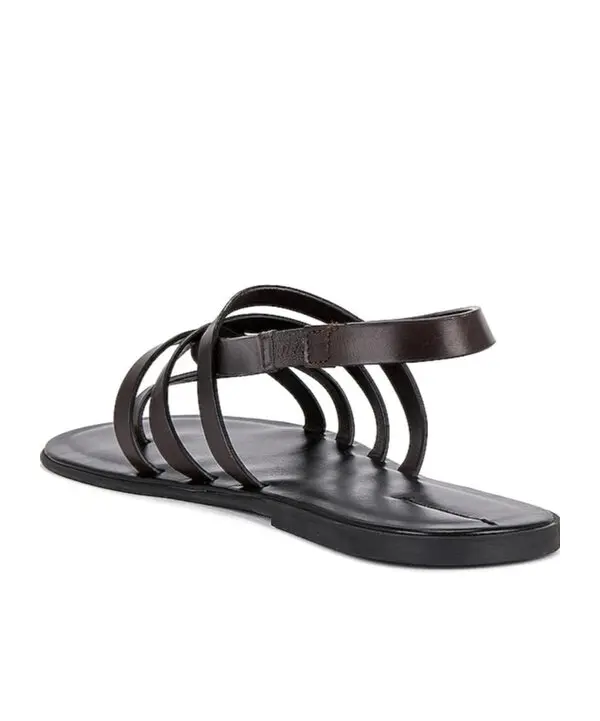 THE ROW Leather Slingback Sandals
