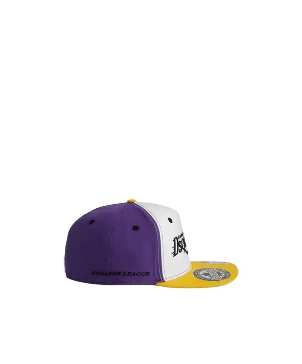 Dsquared2 Baseball Cap With Embroidered And Printed Details