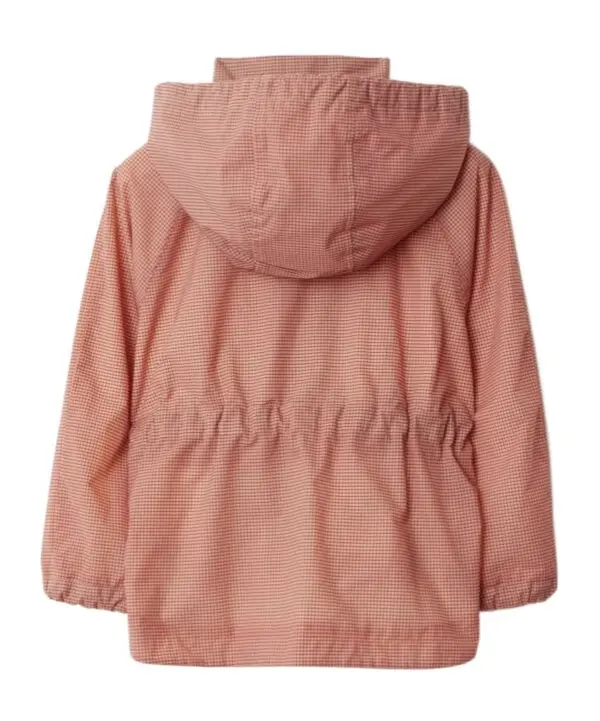 Burberry Check-pattern Hooded Jacket