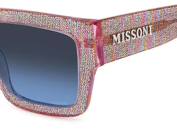 Missoni Geometric Frame Sunglasses