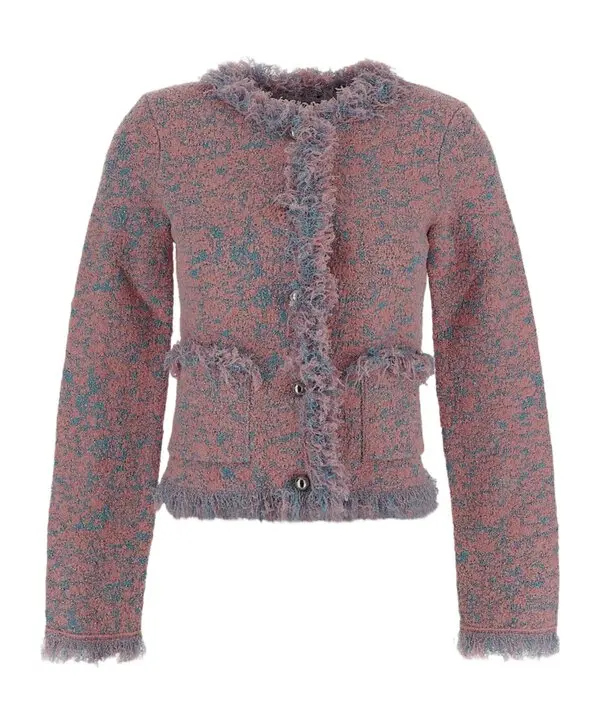 Rabanne Fringed Trim Cardigan