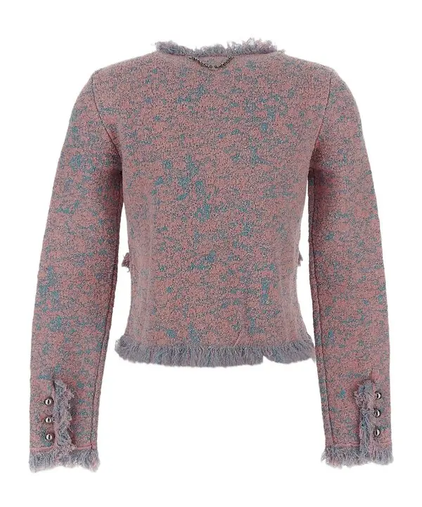 Rabanne Fringed Trim Cardigan