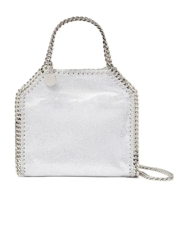 Stella McCartney Falabella Tiny Top Handle Bag - White