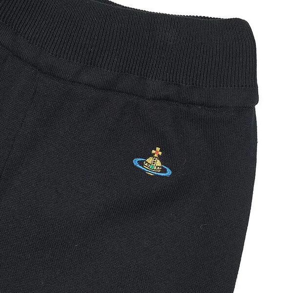 VIVIENNE WESTWOOD Ribbed Knit Logo Shorts