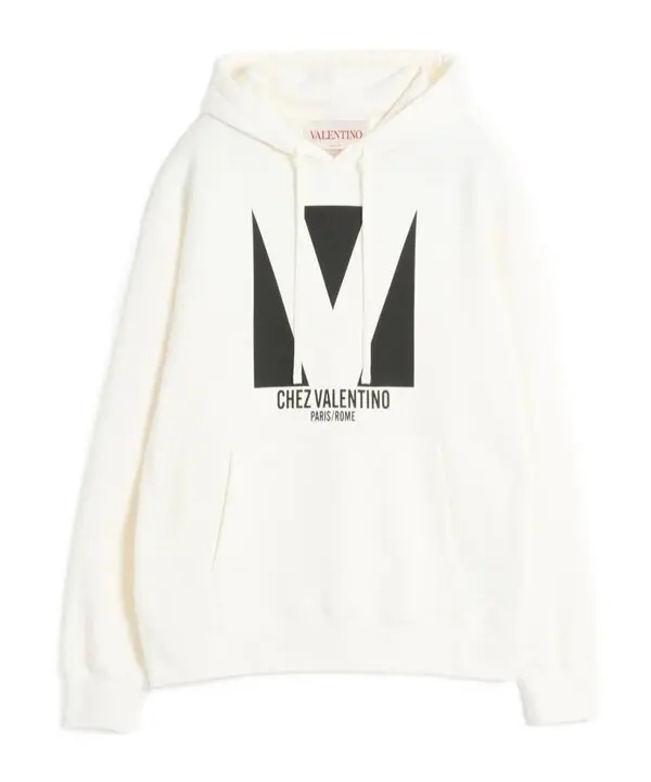 Valentino Garavani Chez Hoodie - Ivory White
