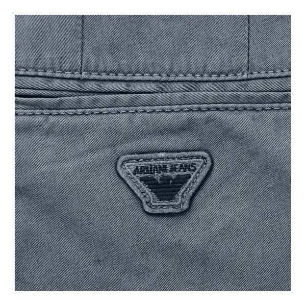 Emporio Armani Tapered Fit Trousers - Gray