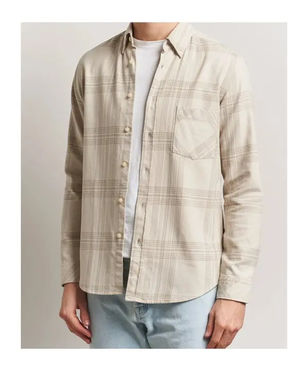 Hugo Boss Checked Chest-pocket Shirt