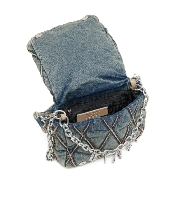 DIESEL® Charm D Quilted Shoulder Bag