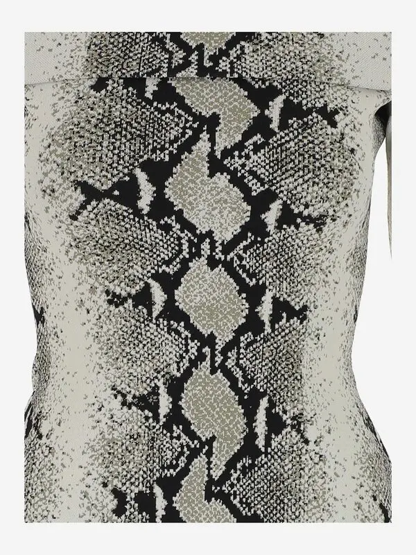 Khaite Off-shoulder Long-sleeved Top With Textured Pattern