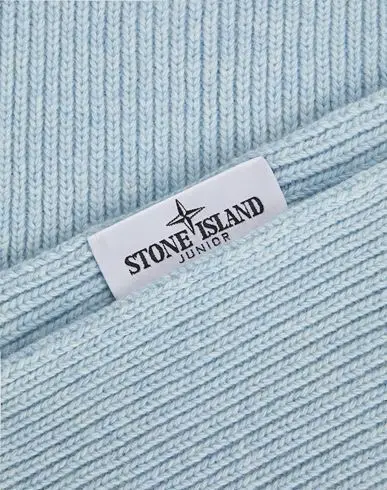 Stone Island Rib Knitted Scarf