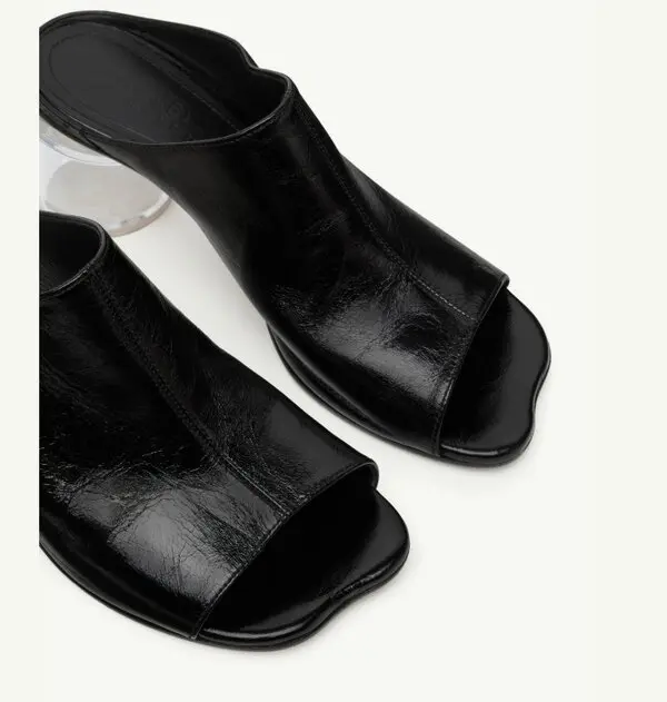 MAISON MARGIELA Open-toe Slip-on Sandals With Cylindrical Heel