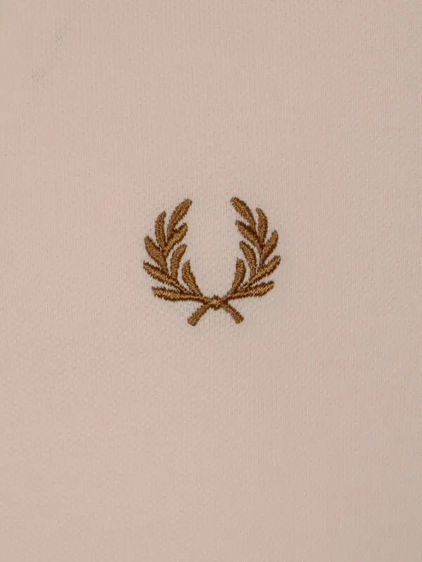 Comme Des Garçons Comme Des Garons Shirt Embroidered Polo Shirt - Peach