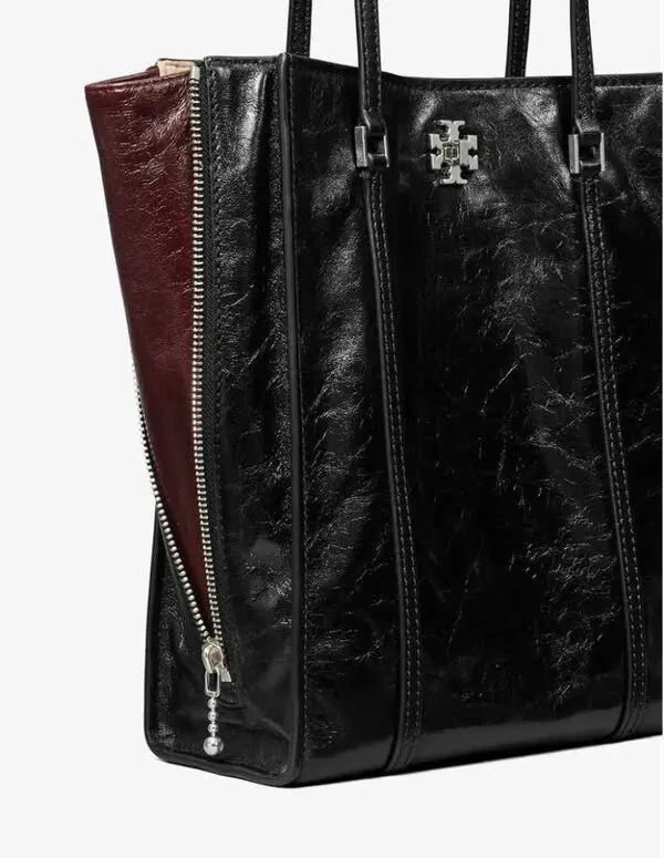 Tory Burch Small Kira Turn-lock Panelled Tote Bag