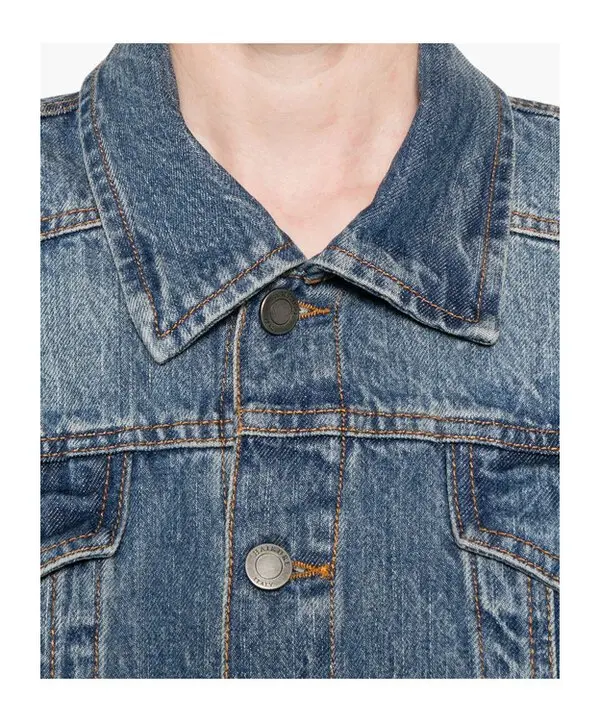 HAIKURE Denim Jacket With Button Fastening