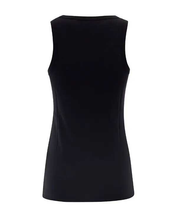 JIL SANDER Logo Detail Sleeveless Tank Top