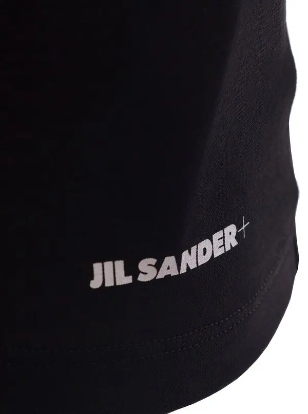 JIL SANDER Logo Detail Sleeveless Tank Top
