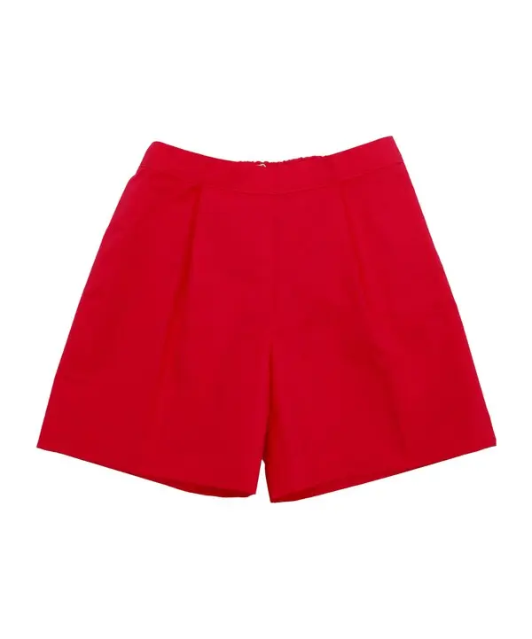 IL GUFO Bermuda Shorts With Pleated Detail