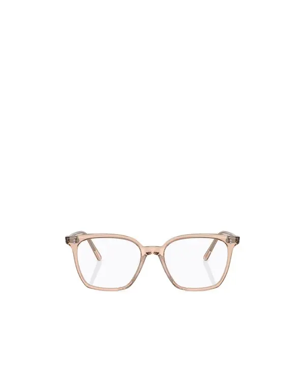 Oliver Spencer Rasey Square-frame Glasses - Blush
