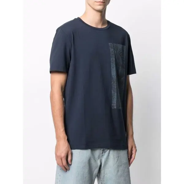Hugo Boss Graphic-print Cotton T-shirt