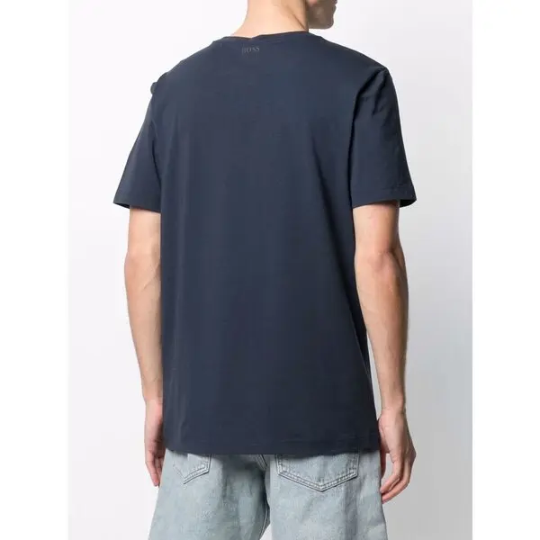 Hugo Boss Graphic-print Cotton T-shirt