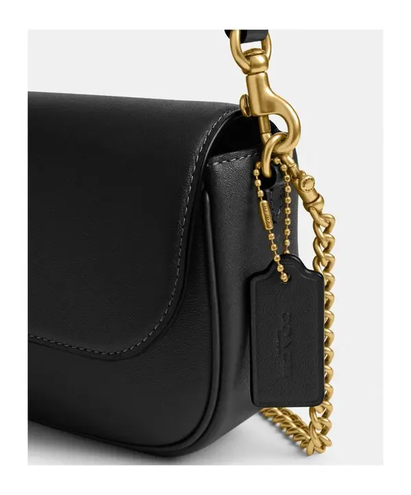 COACH Brook Flap Chain Bag - B4/black