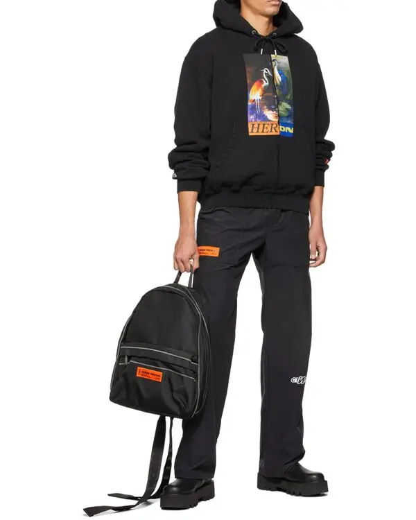 Heron Preston Graphic Print Hoodie