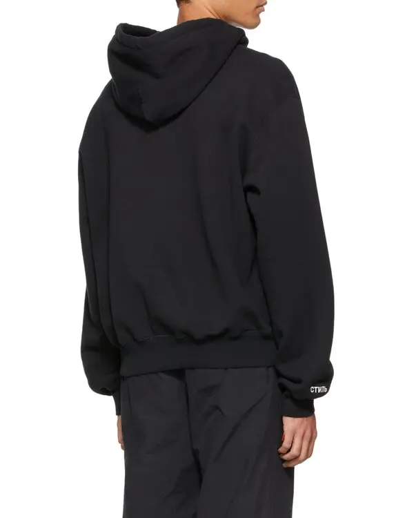 Heron Preston Graphic Print Hoodie