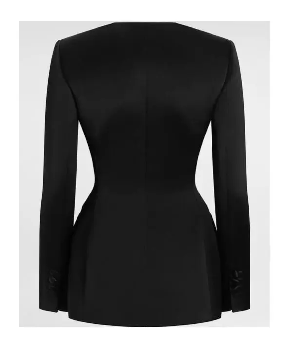 Dolce & Gabbana Sculpted Jacket With Button Detail