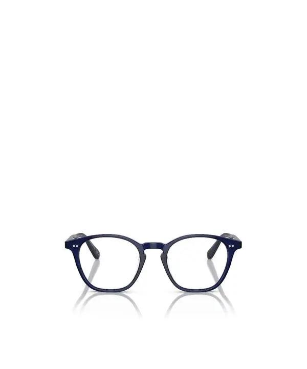 Oliver Spencer Ronne Round Frame Eyeglasses - Black