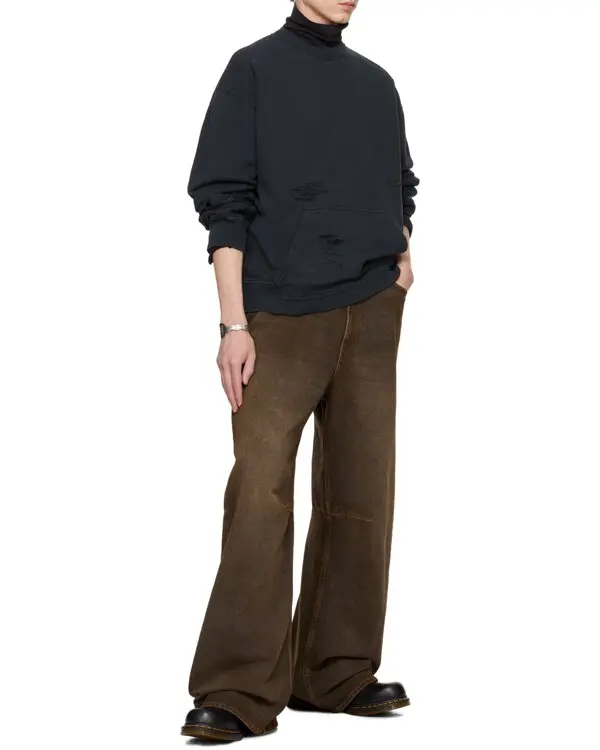 MAISON MARGIELA Distressed Sweatshirt - Black