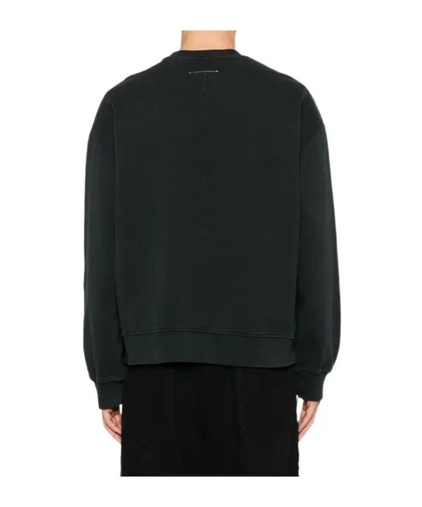 MAISON MARGIELA Distressed Sweatshirt - Black