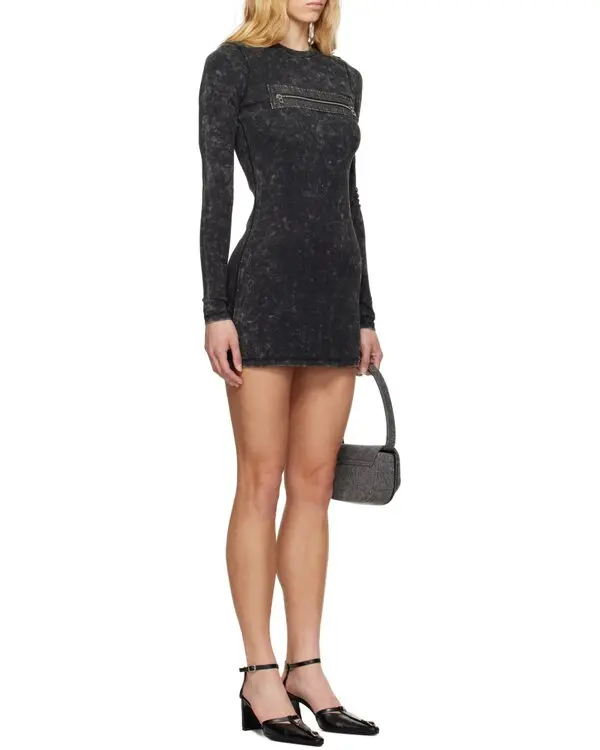 DIESEL® D-erco Zip Detailed Mini Dress